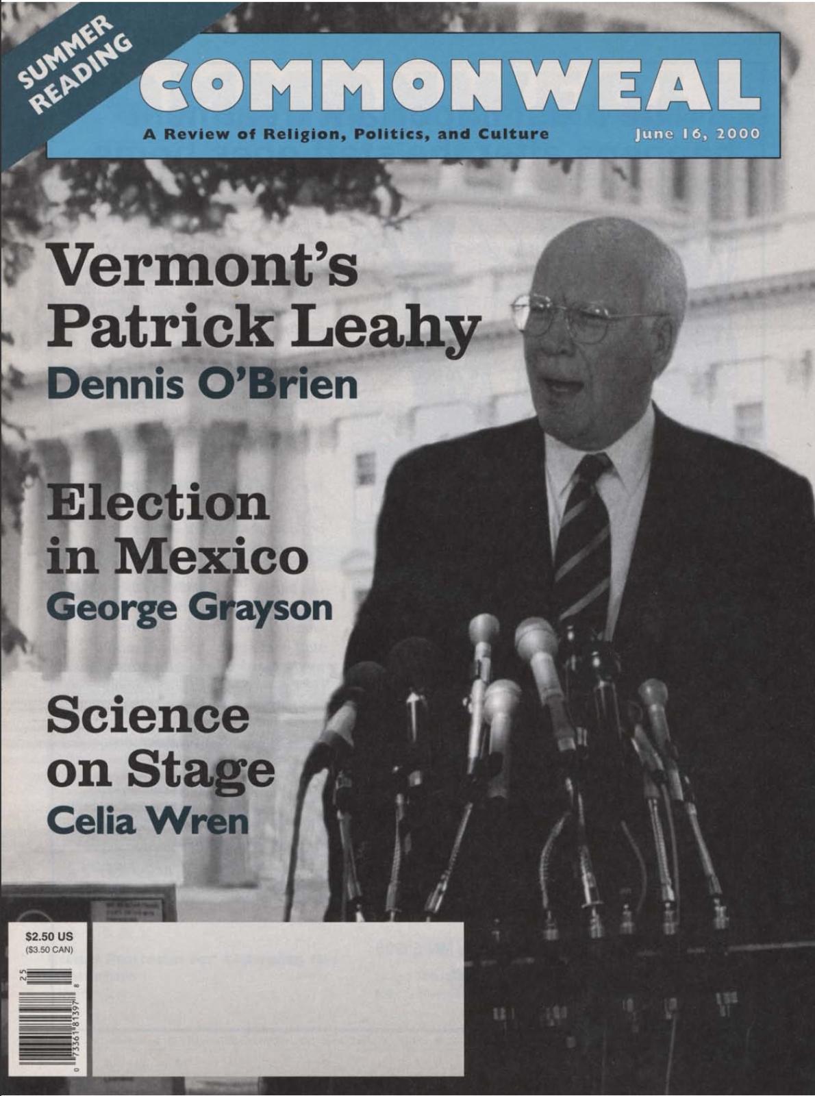Vermont's Leahy | Commonweal Magazine