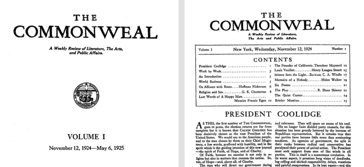 An Introduction | Commonweal Magazine