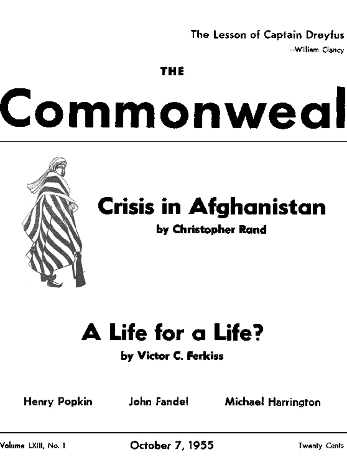 October 7, 1955 | Commonweal Magazine