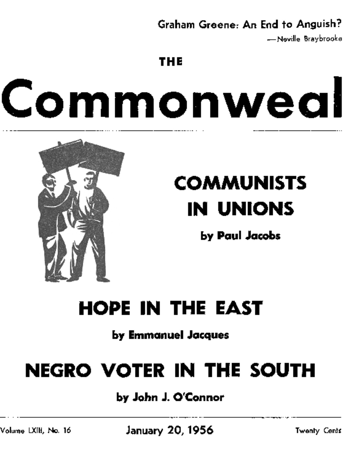 January 20, 1956 | Commonweal Magazine