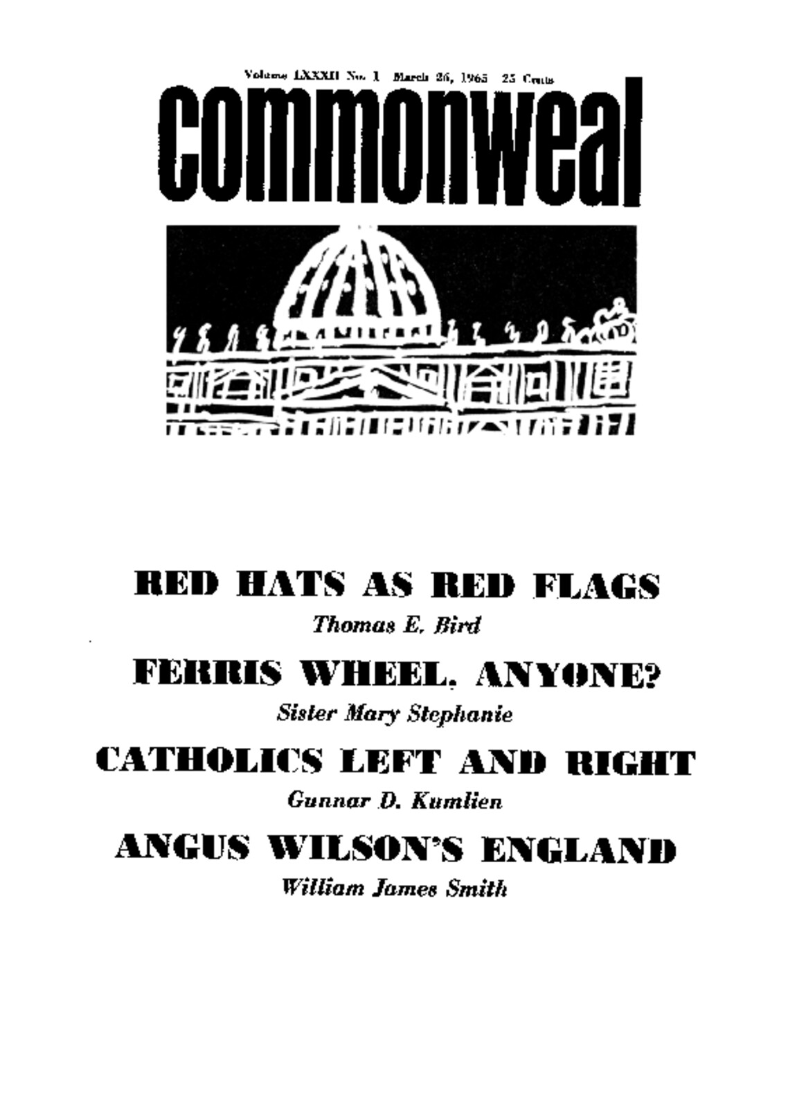 March 26, 1965 | Commonweal Magazine