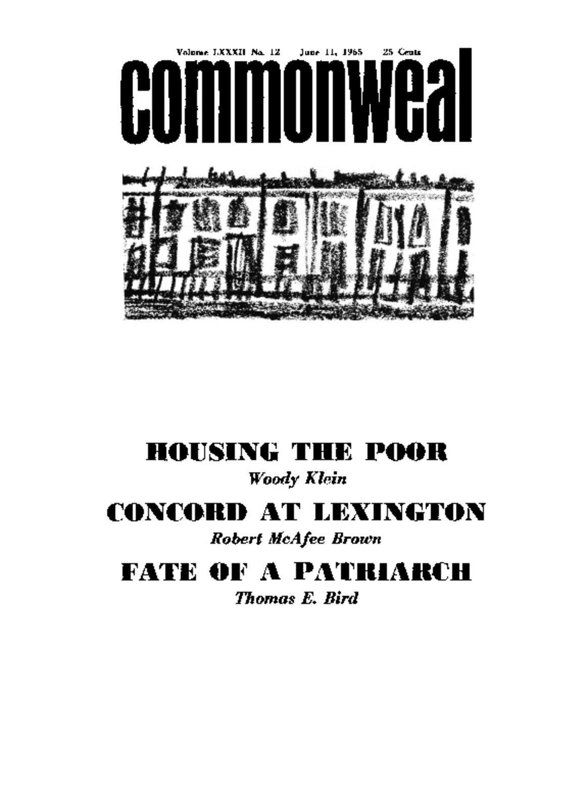June 11, 1965 | Commonweal Magazine