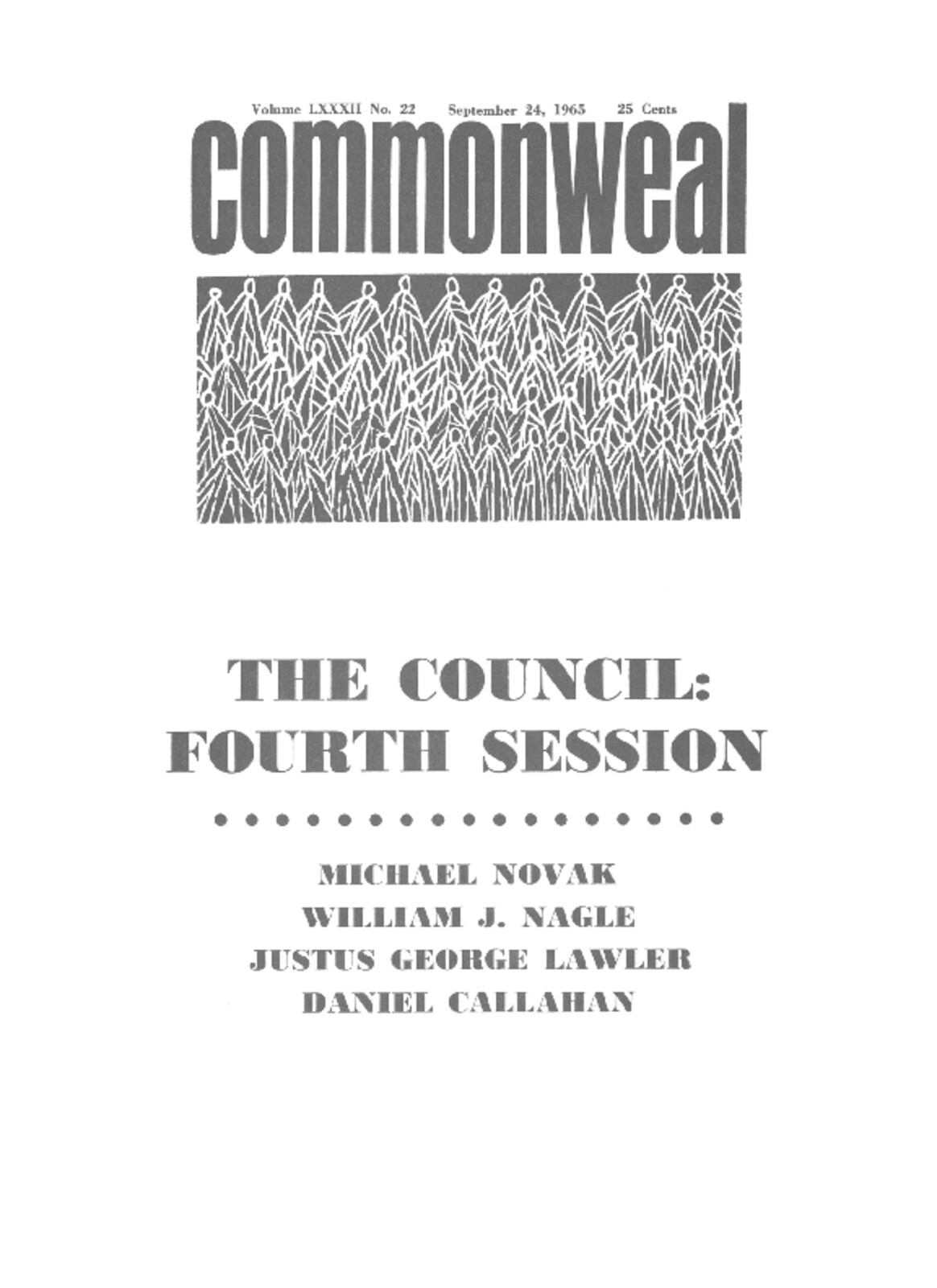 September 24, 1965 | Commonweal Magazine