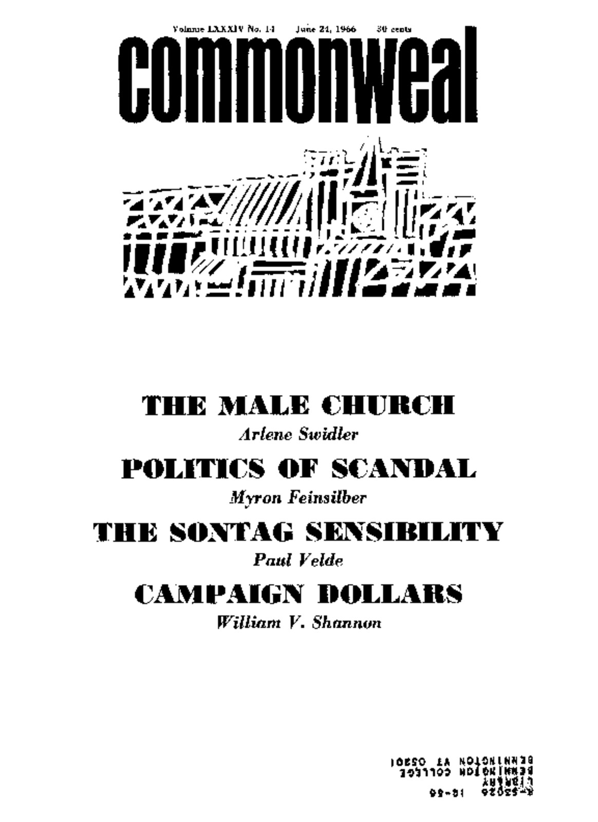 June 21, 1966 | Commonweal Magazine