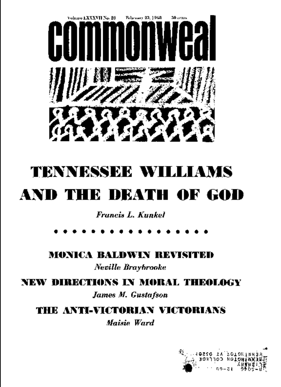 February 23, 1968 | Commonweal Magazine