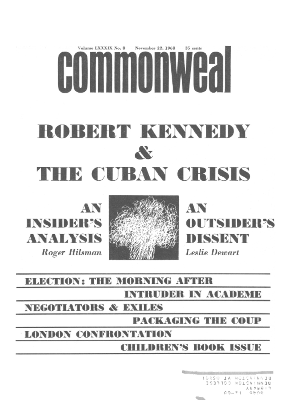 November 22, 1968 | Commonweal Magazine