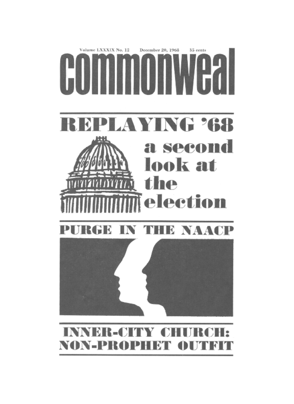 December 20, 1968 | Commonweal Magazine
