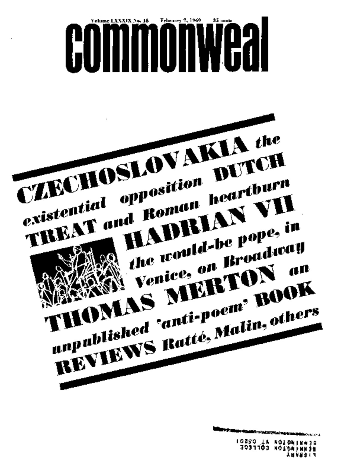 February 7, 1969 | Commonweal Magazine