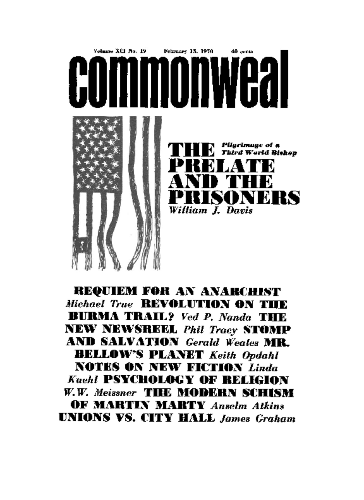 February 13, 1970 | Commonweal Magazine