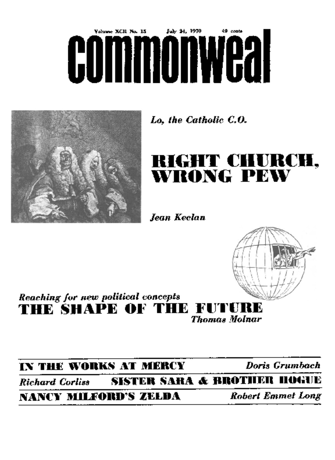 July 24, 1970 | Commonweal Magazine