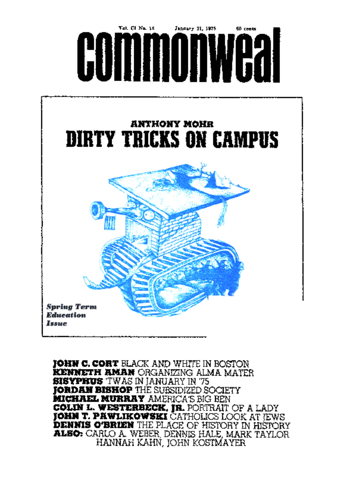 January 31, 1975 | Commonweal Magazine