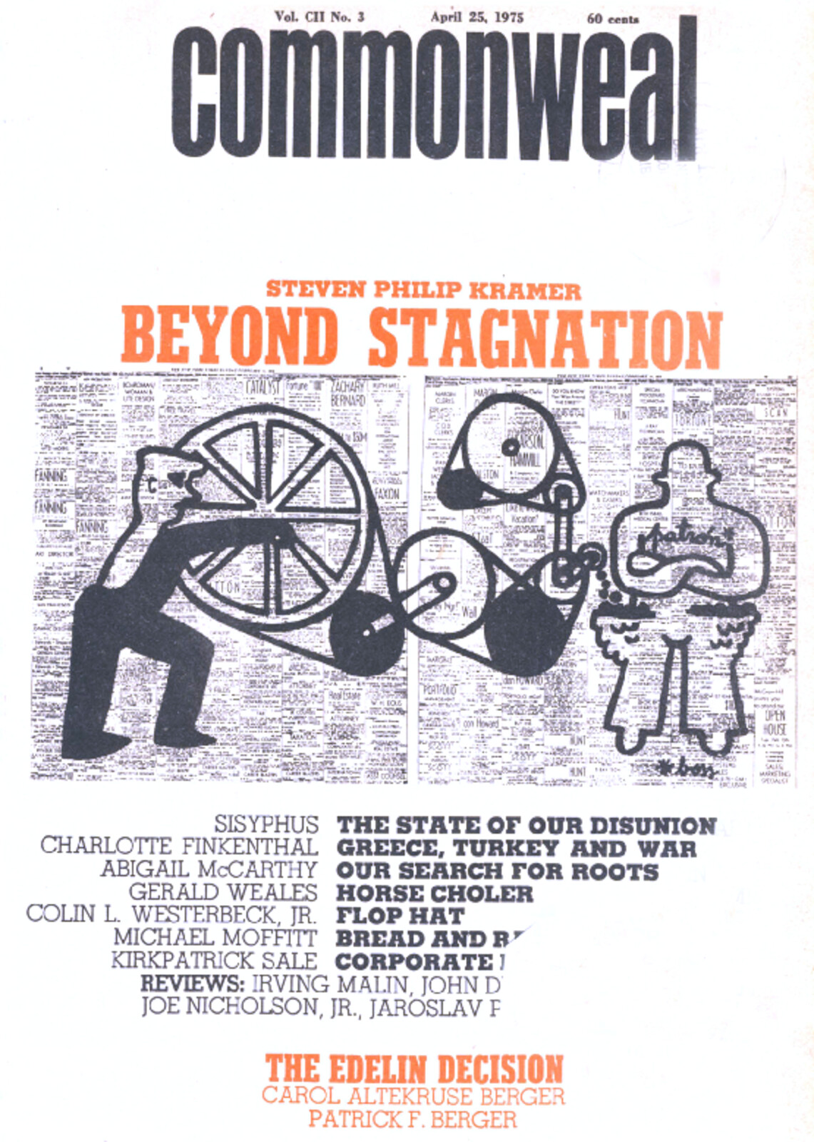 April 25, 1975 | Commonweal Magazine