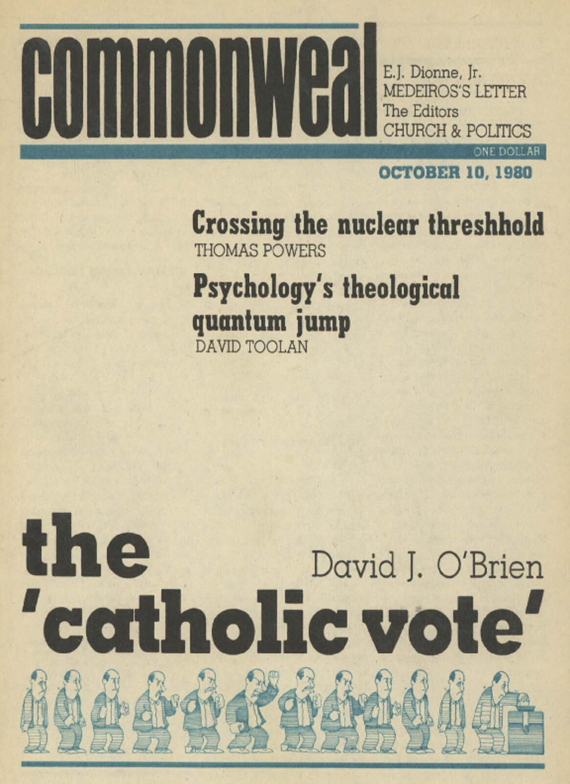 October 10, 1980 | Commonweal Magazine