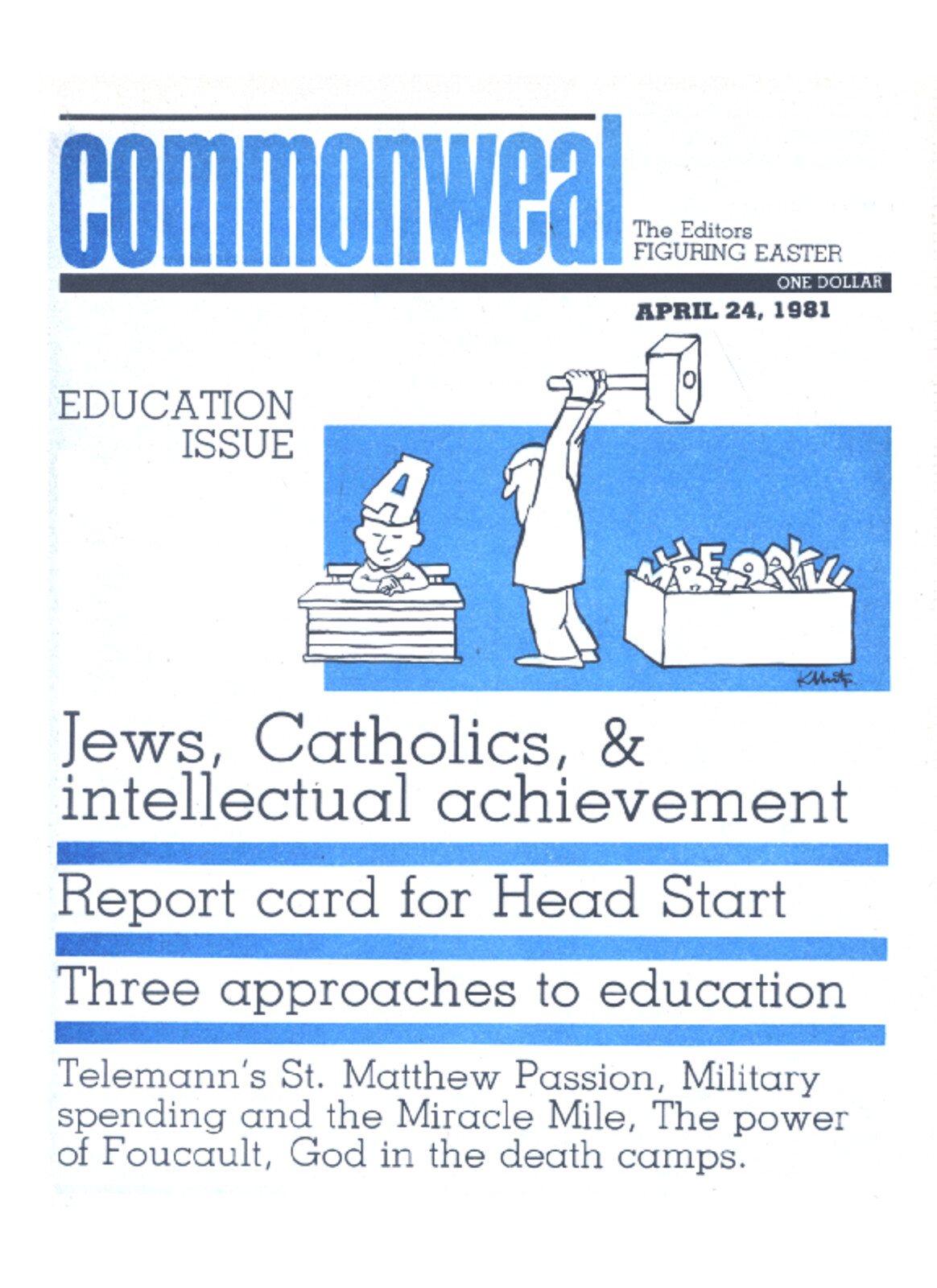 April 24, 1981 | Commonweal Magazine
