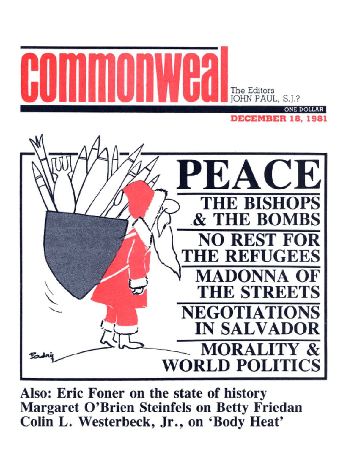 December 18, 1981 | Commonweal Magazine