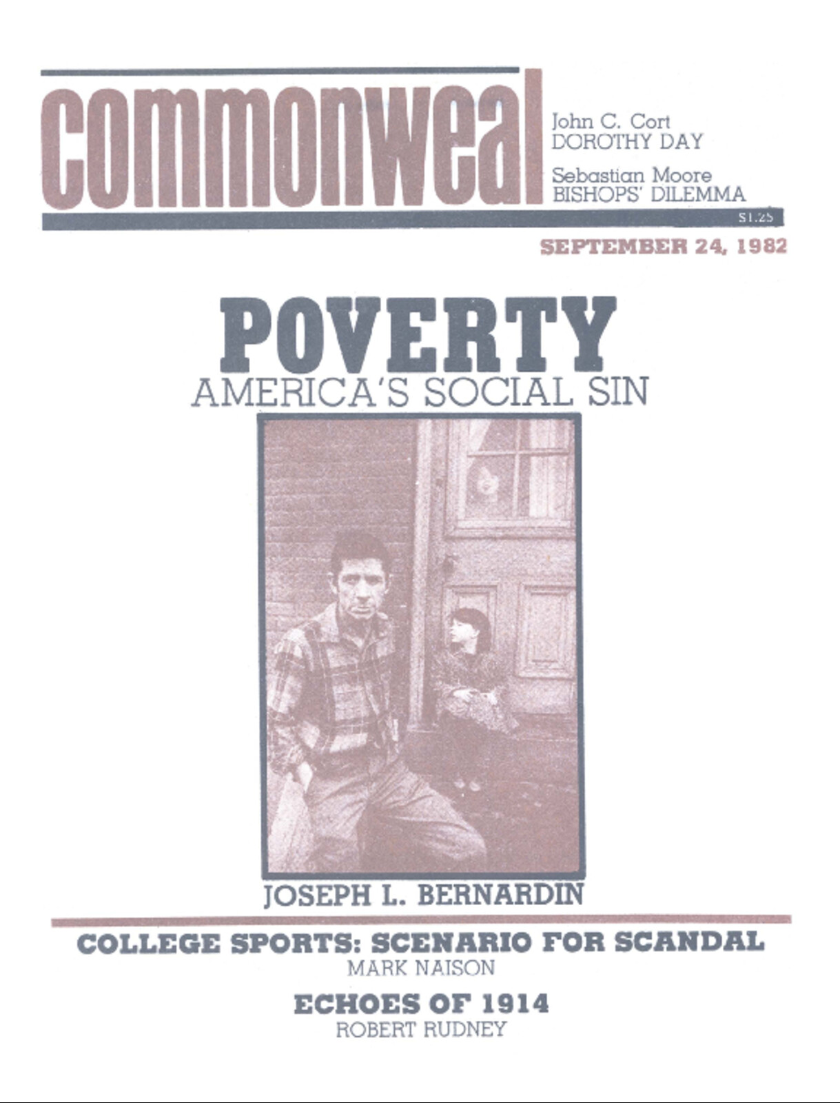 September 24, 1982 | Commonweal Magazine