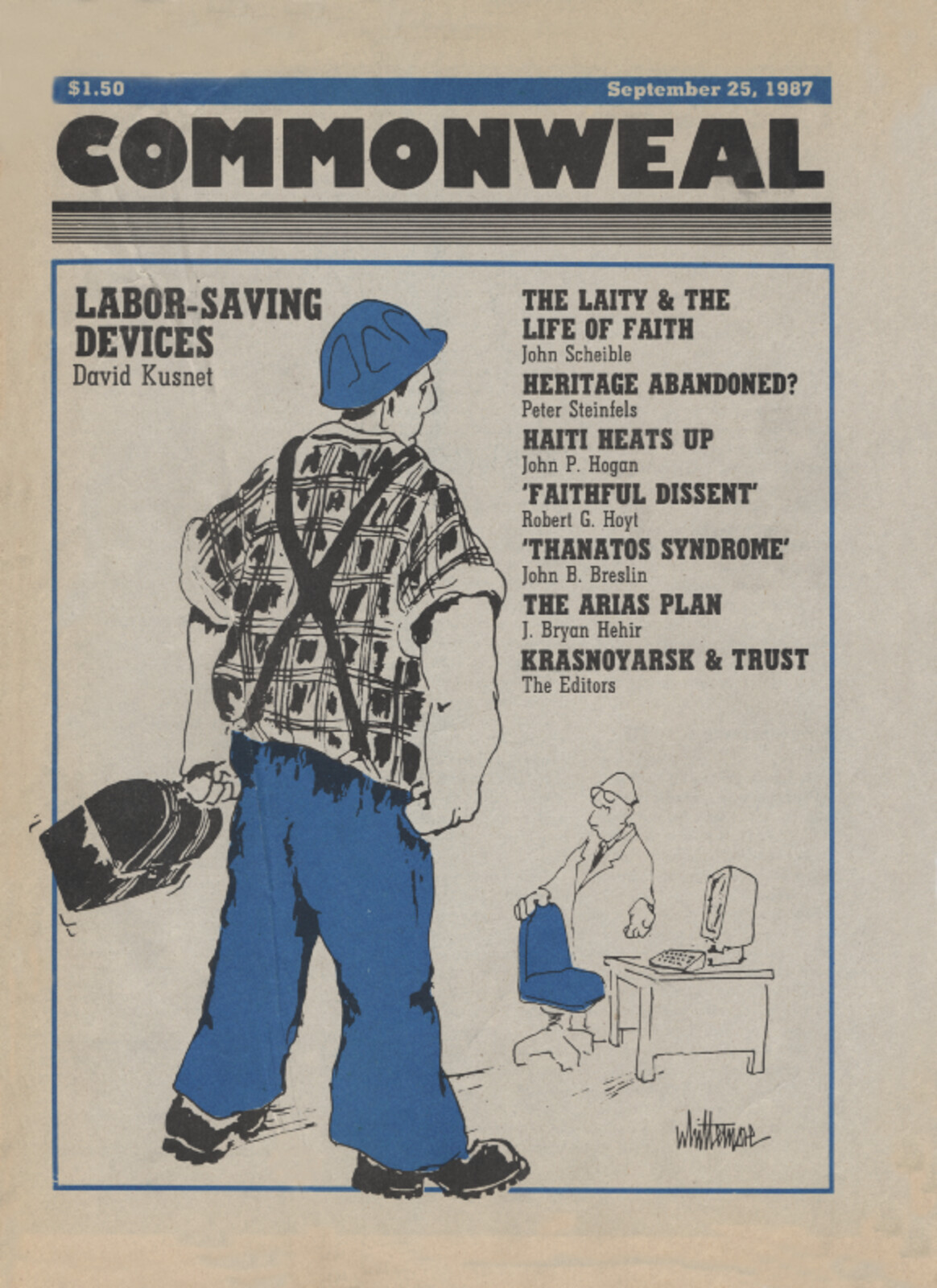 September 25, 1987 | Commonweal Magazine