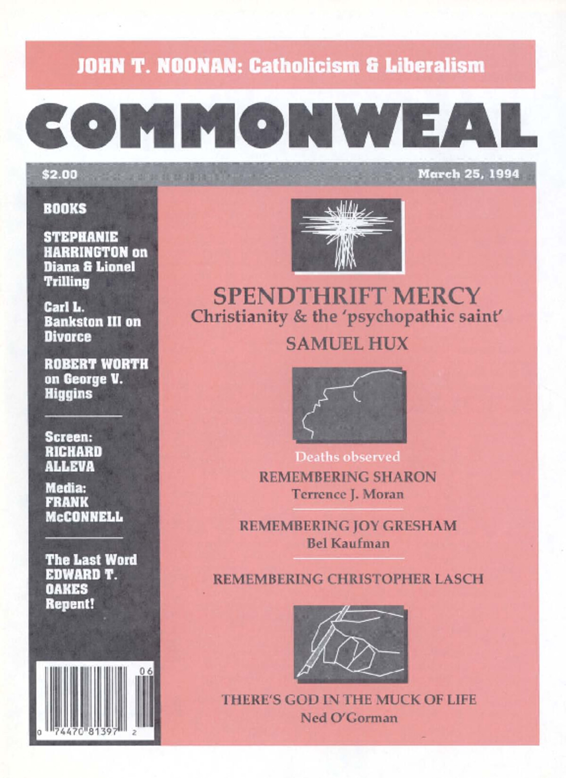 March 25, 1994 | Commonweal Magazine