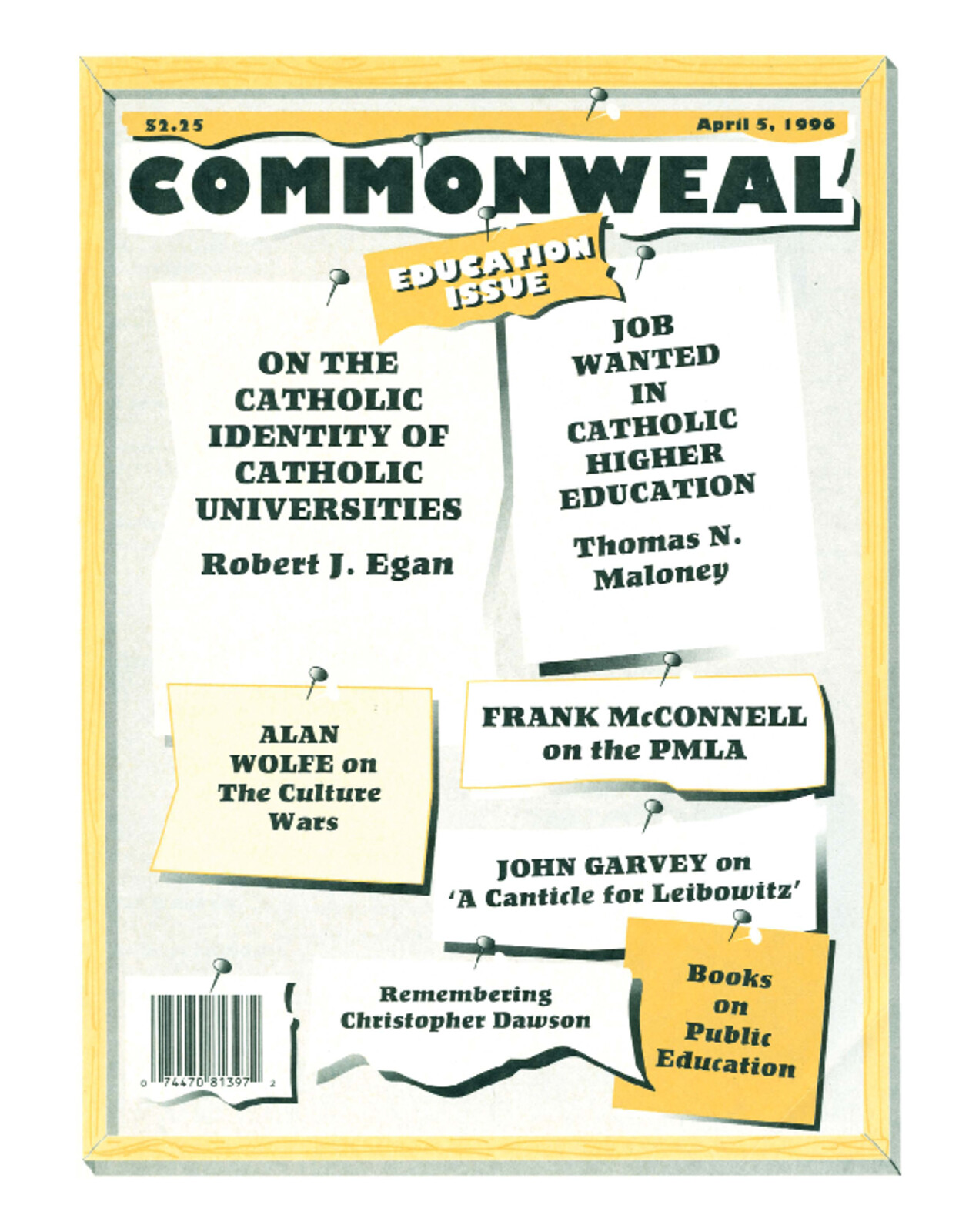 April 5, 1996 | Commonweal Magazine