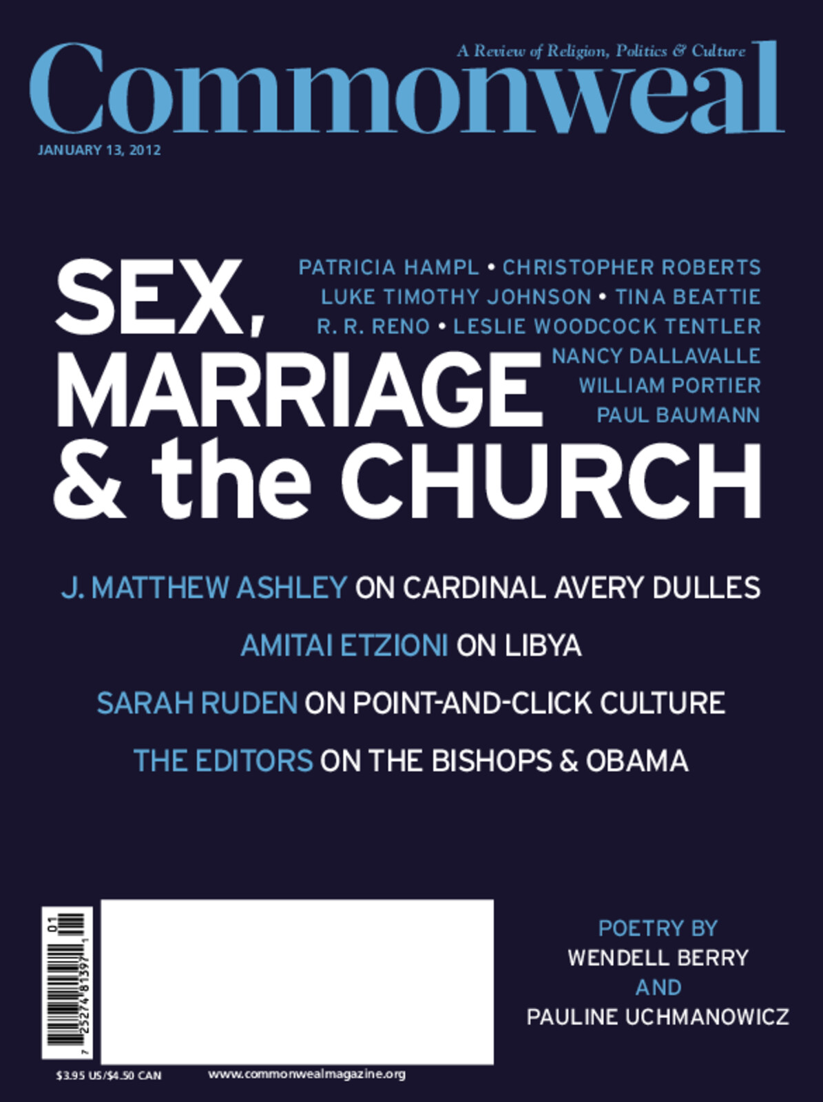 January 13, 2012 | Commonweal Magazine