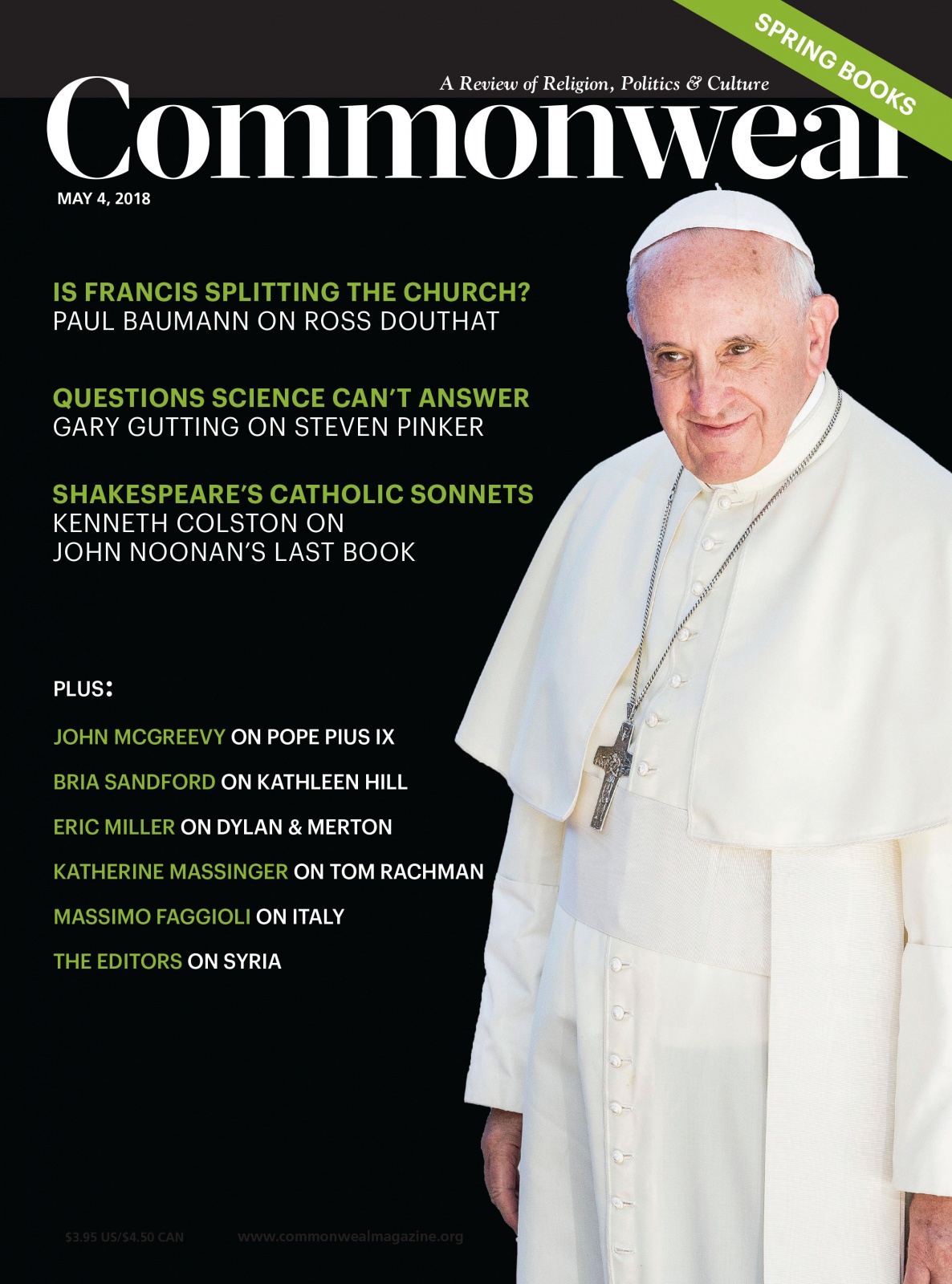 May 4, 2018 | Commonweal Magazine