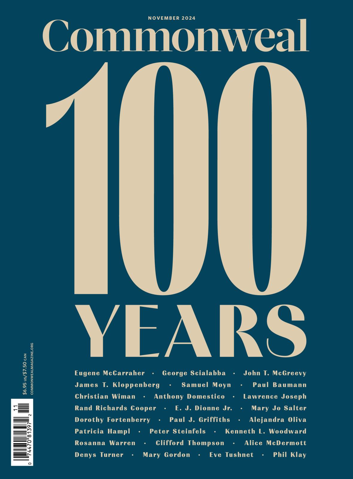 November 2024 | Commonweal Magazine