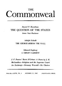 October 12, 1962 | Commonweal Magazine