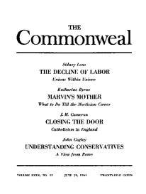 June 19, 1964 | Commonweal Magazine