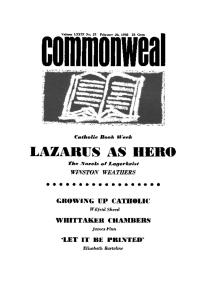 February 26, 1965 | Commonweal Magazine